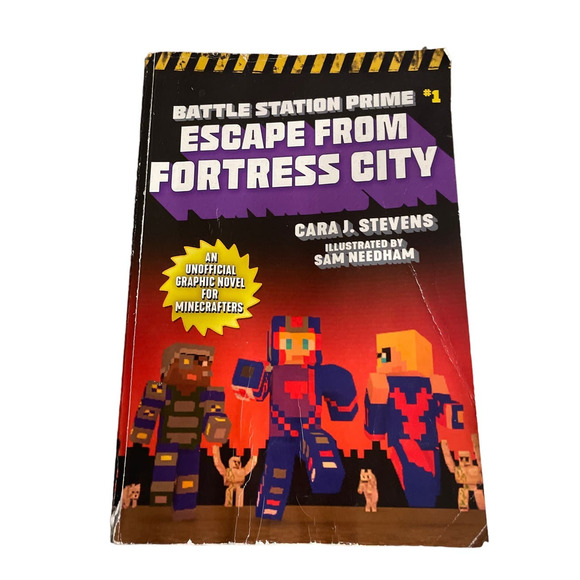 Minecraft | Accents | Escape From Fortress City Minecraft Book | Poshmark